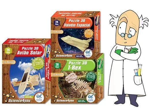 Puzzles Científicos 3D